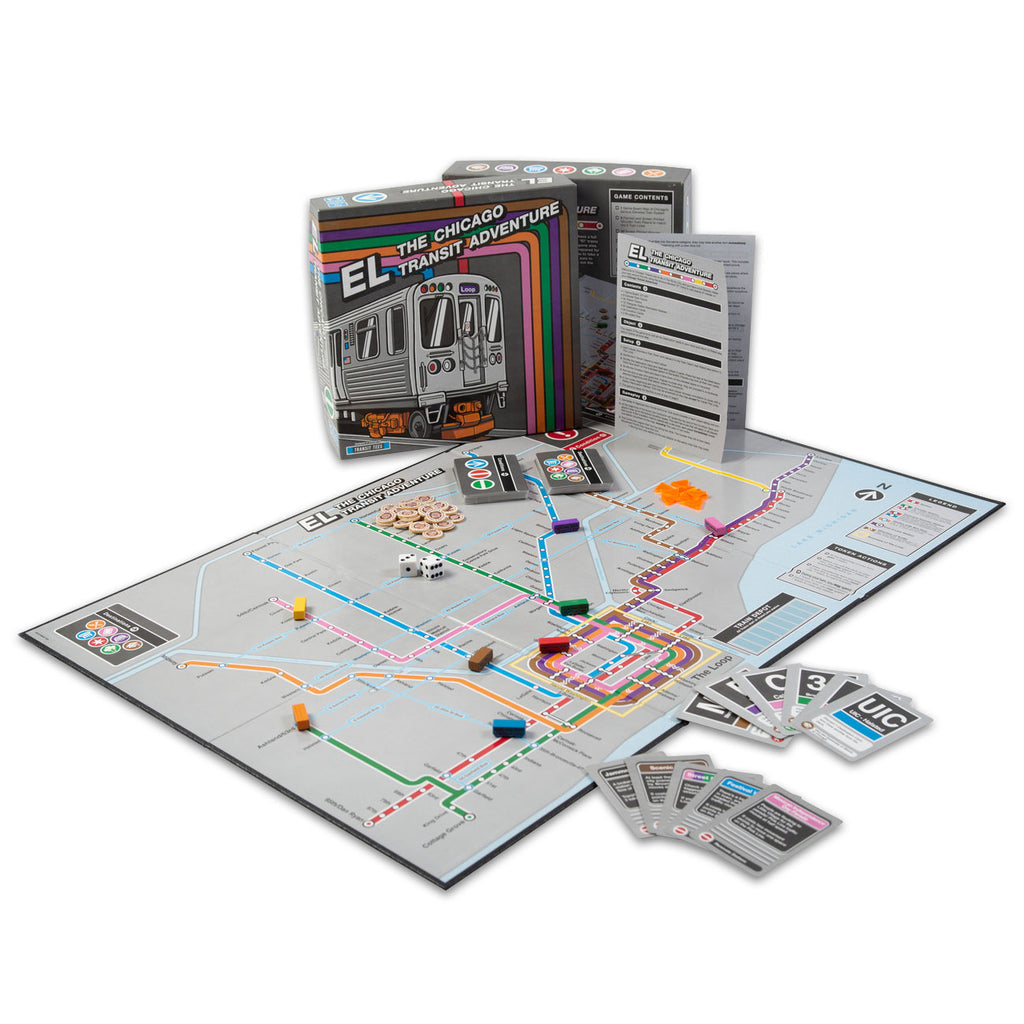 EL: The Chicago Transit Adventure Board Game – CAC Design Store