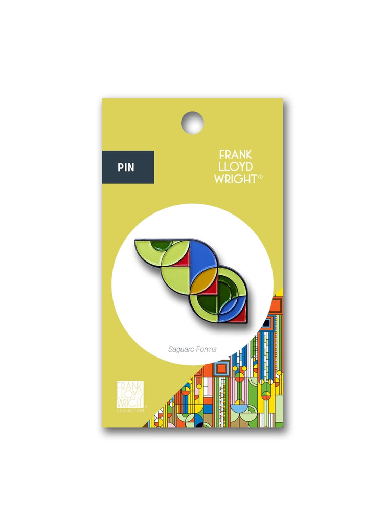 Enamel Pin - Saguaro Forms FLW – CAC Design Store