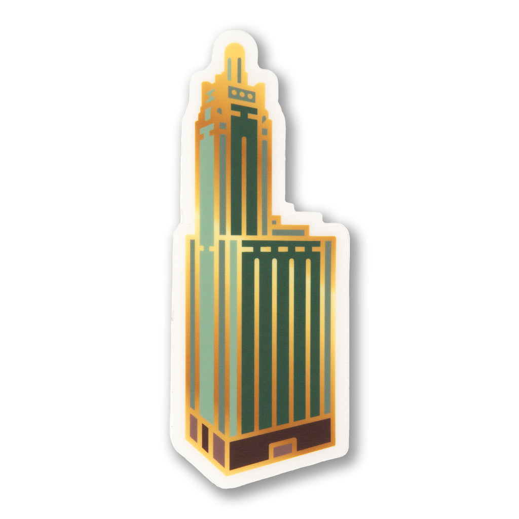 Champaign Building Sticker – CAC Design Store