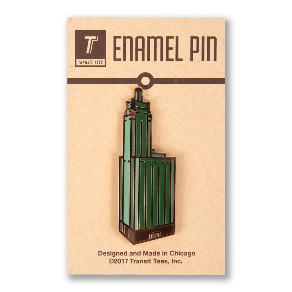 Champagne Building Enamel Pin – CAC Design Store