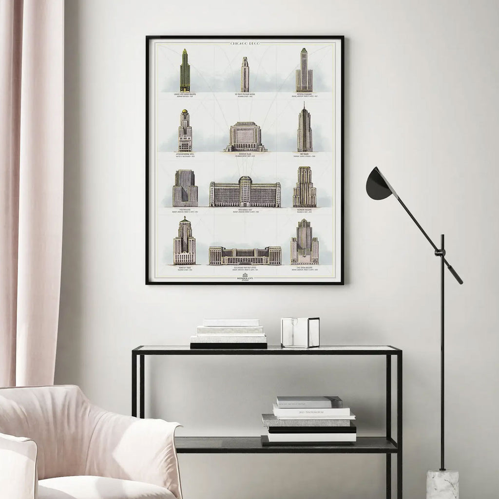 Art Deco of Chicago Print - 11 x 14 inches – CAC Design Store