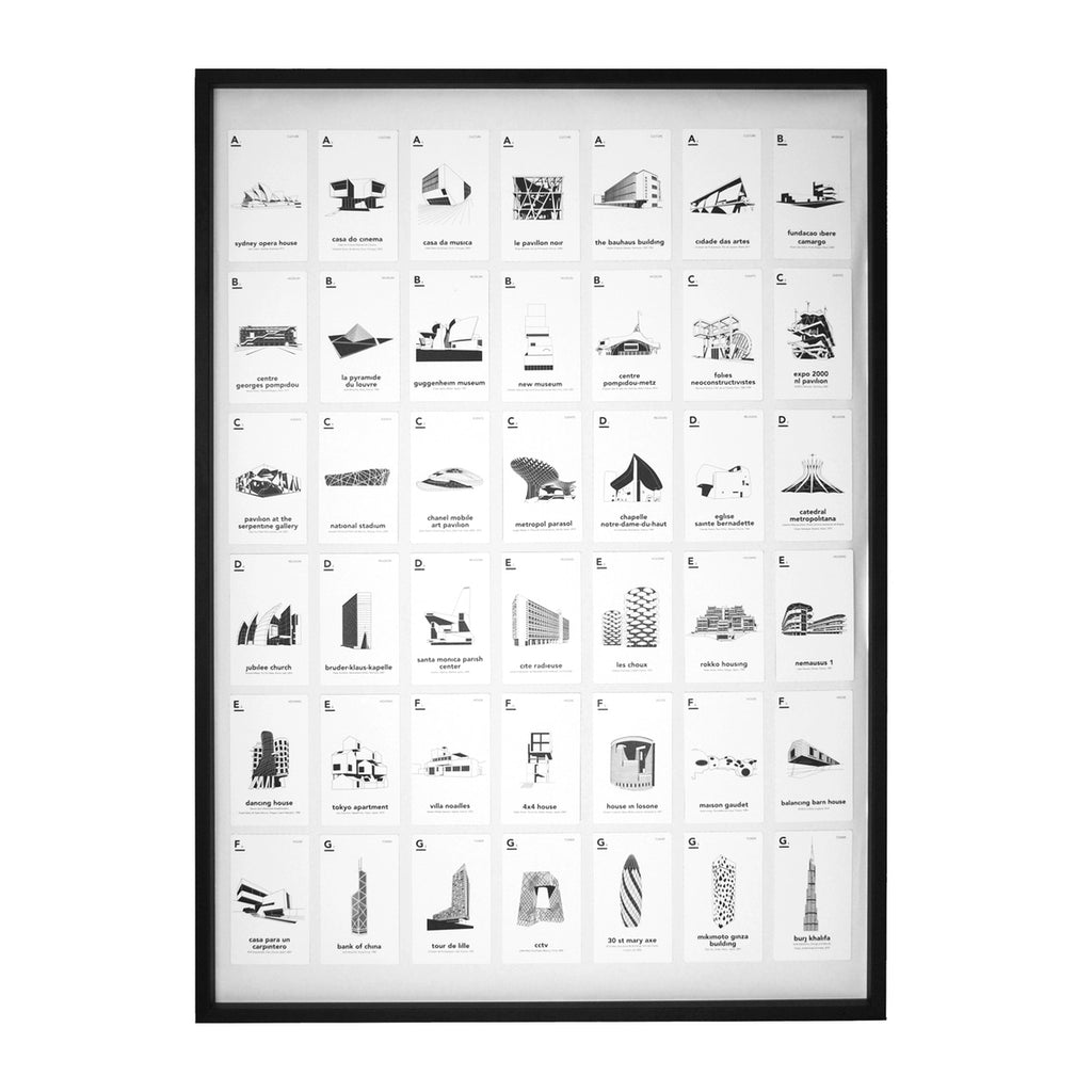Iconic Architecture Card Game – CAC Design Store