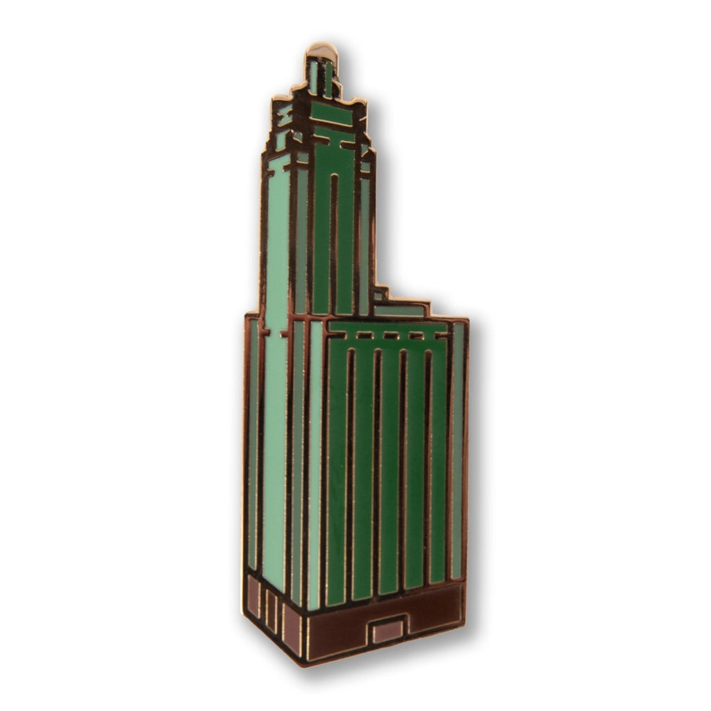 Champagne Building Enamel Pin – CAC Design Store