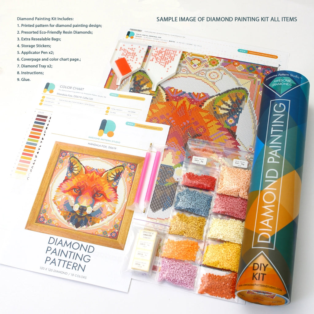 Chicago Diamond Painting Full Kit – CAC Design Store