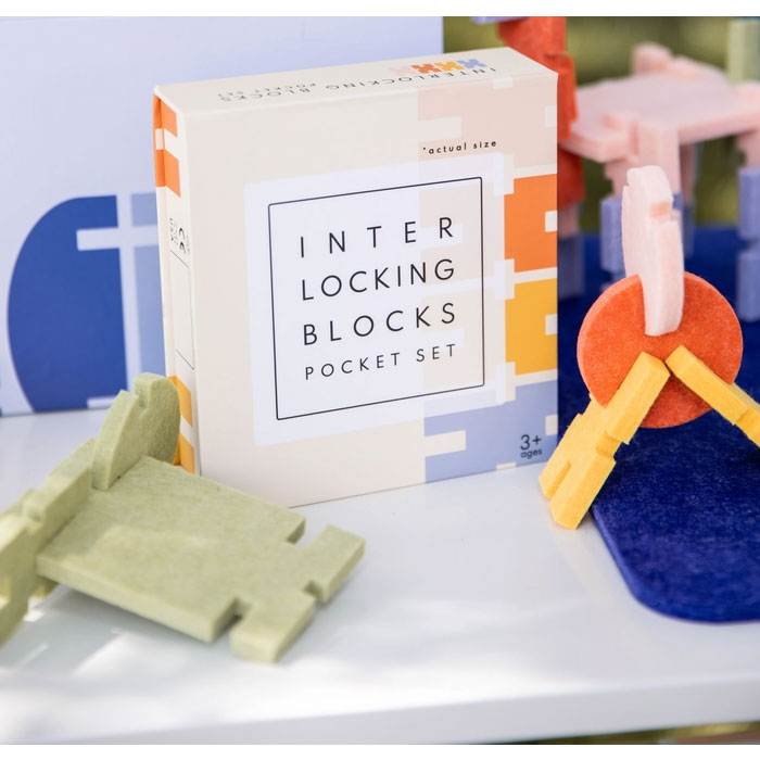 Interlocking Blocks Pocket Set – CAC Design Store