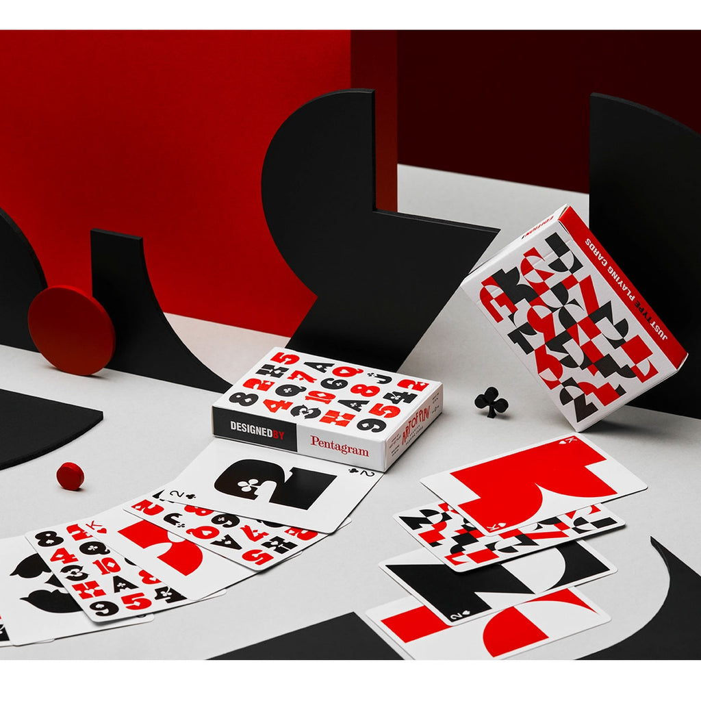 Just Type Playing Cards – CAC Design Store