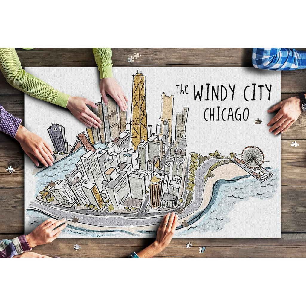 Windy City Jigsaw Puzzle – CAC Design Store