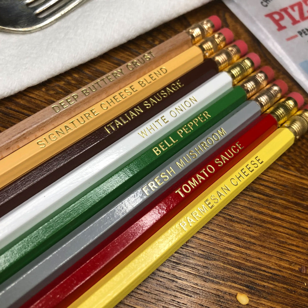 Chicago Pizza Pencils - Set of 9 – CAC Design Store